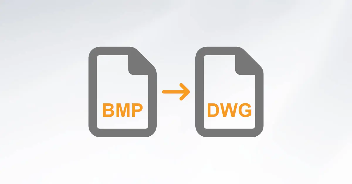 Convert BMP to DWG: BMP to AutoCAD Drawing Converter