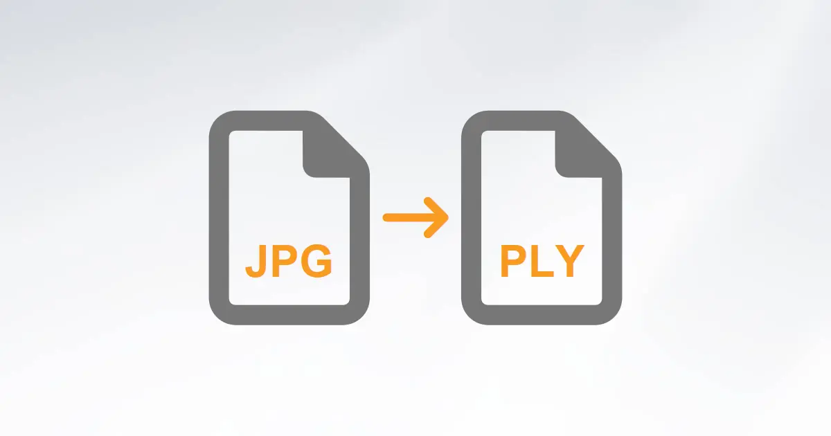 JPEG to PLY Converter: Convert JPEG to Polygon File Format