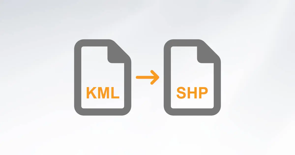 KML to SHP Converter: Convert KML to ESRI Shapefile